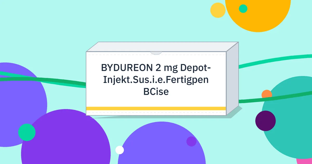 Symbolbild: Packung mit der Aufschrift BYDUREON 2 mg Depot-Injekt.Sus.i.e.Fertigpen BCise (PZN 18852755) – Verfügbarkeit und Bezug in Apotheken in Frankfurt am Main