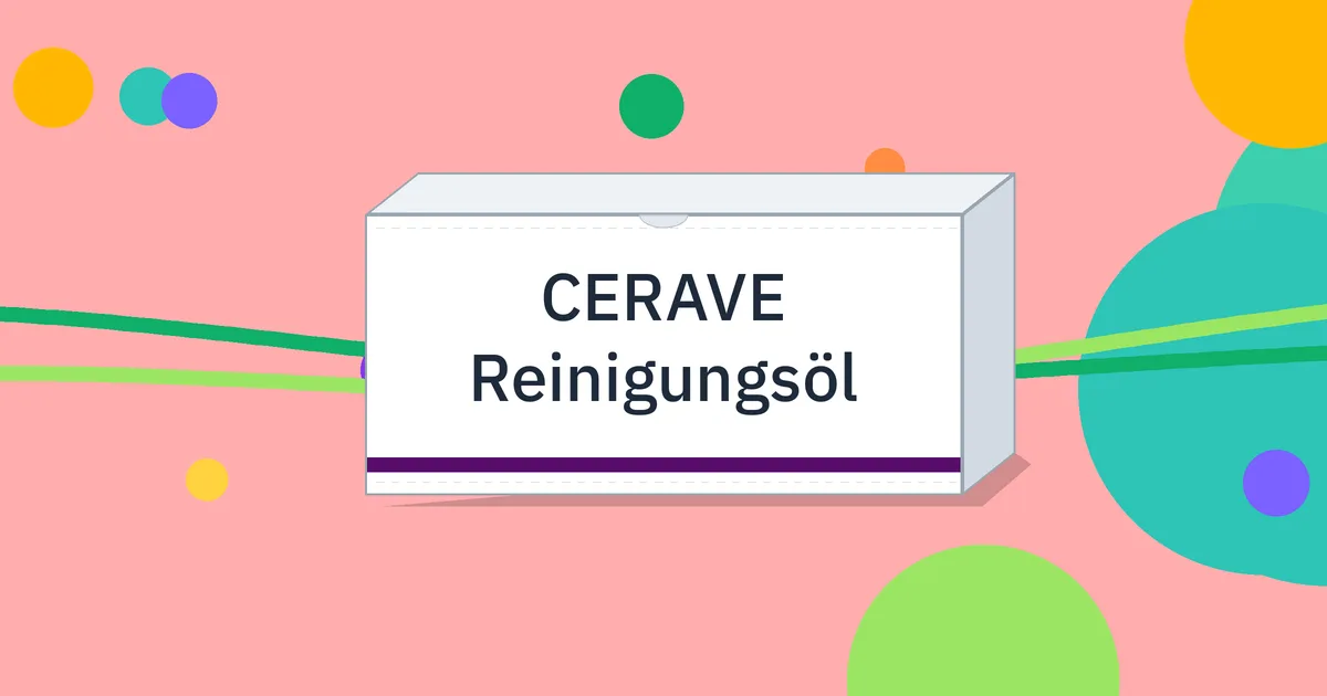Symbolbild: Packung mit der Aufschrift CERAVE Reinigungsöl (PZN 17505891) – Verfügbarkeit und Bezug in Apotheken in Frankfurt am Main
