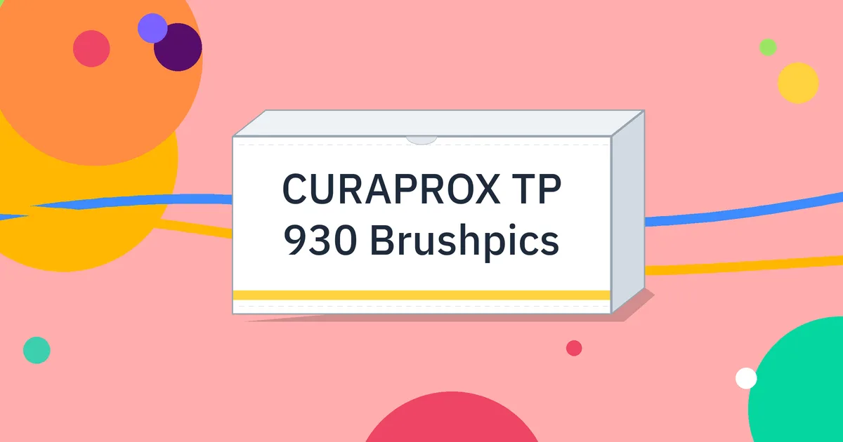 Symbolbild: Packung mit der Aufschrift CURAPROX TP 930 Brushpics (PZN 08746727) – Verfügbarkeit und Bezug in Apotheken in Frankfurt am Main