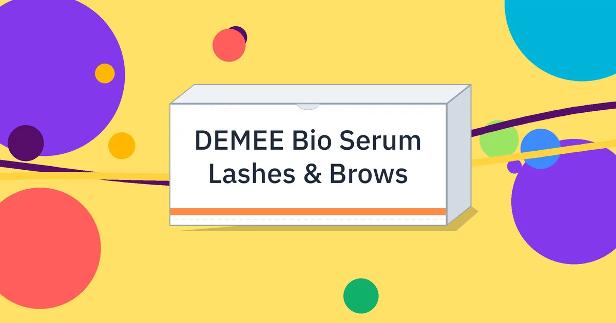 Symbolbild: Packung mit der Aufschrift DEMEE Bio Serum Lashes & Brows (PZN 20187331) – Verfügbarkeit und Bezug in Apotheken in Frankfurt am Main