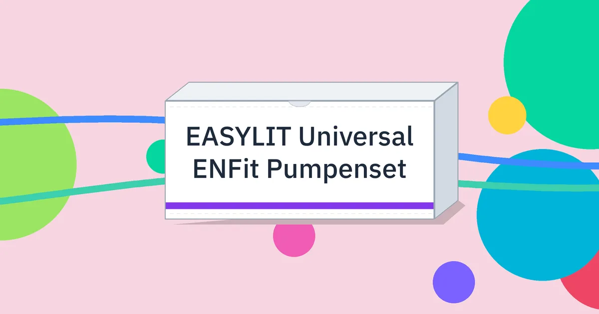 Symbolbild: Packung mit der Aufschrift EASYLIT Universal ENFit Pumpenset (PZN 13965762) – Verfügbarkeit und Bezug in Apotheken in Frankfurt am Main