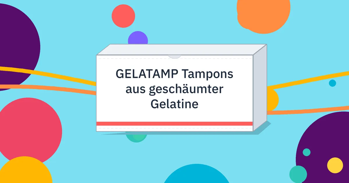 Symbolbild: Packung mit der Aufschrift GELATAMP Tampons aus geschäumter Gelatine (PZN 06151444) – Verfügbarkeit und Bezug in Apotheken in Frankfurt am Main