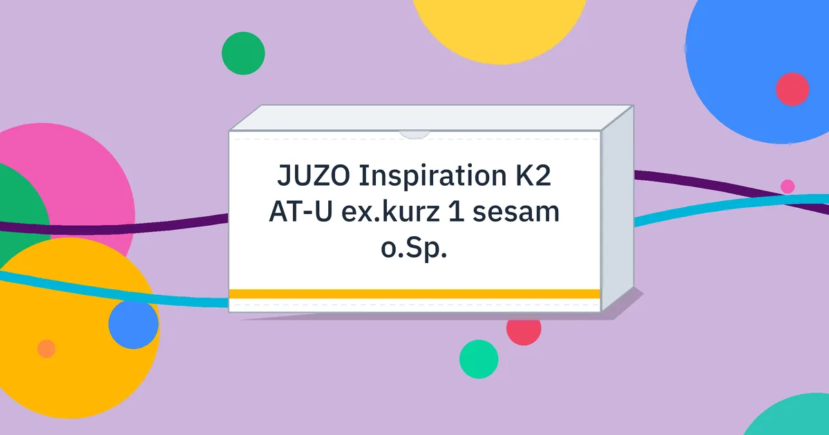 Symbolbild: Packung mit der Aufschrift JUZO Inspiration K2 AT-U ex.kurz 1 sesam o.Sp. (PZN 14929780) – Verfügbarkeit und Bezug in Apotheken in Frankfurt am Main