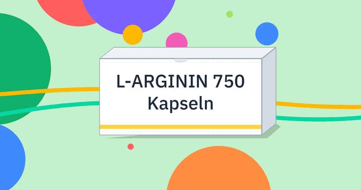 Symbolbild: Packung mit der Aufschrift L-ARGININ 750 Kapseln (PZN 16684957) – Verfügbarkeit und Bezug in Apotheken in Frankfurt am Main