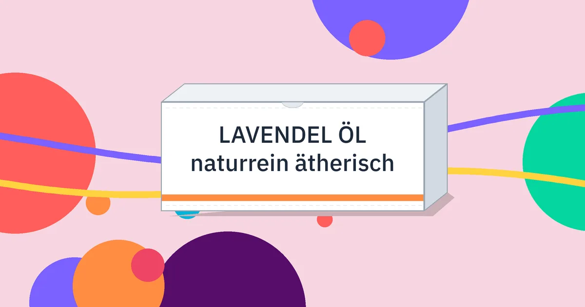 Symbolbild: Packung mit der Aufschrift LAVENDEL ÖL naturrein ätherisch (PZN 15880722) – Verfügbarkeit und Bezug in Apotheken in Frankfurt am Main