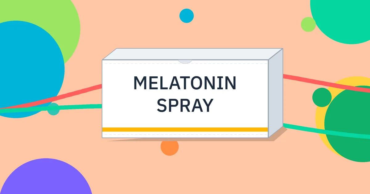 Symbolbild: Packung mit der Aufschrift MELATONIN SPRAY (PZN 17846445) – Verfügbarkeit und Bezug in Apotheken in Frankfurt am Main