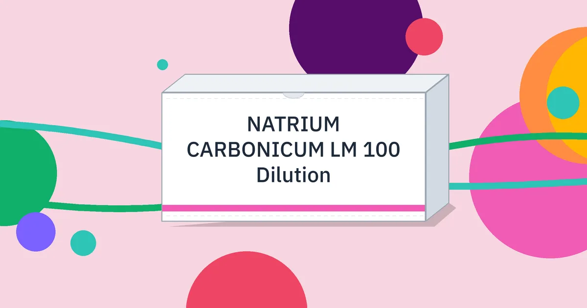 Symbolbild: Packung mit der Aufschrift NATRIUM CARBONICUM LM 100 Dilution (PZN 12961928) – Verfügbarkeit und Bezug in Apotheken in Frankfurt am Main