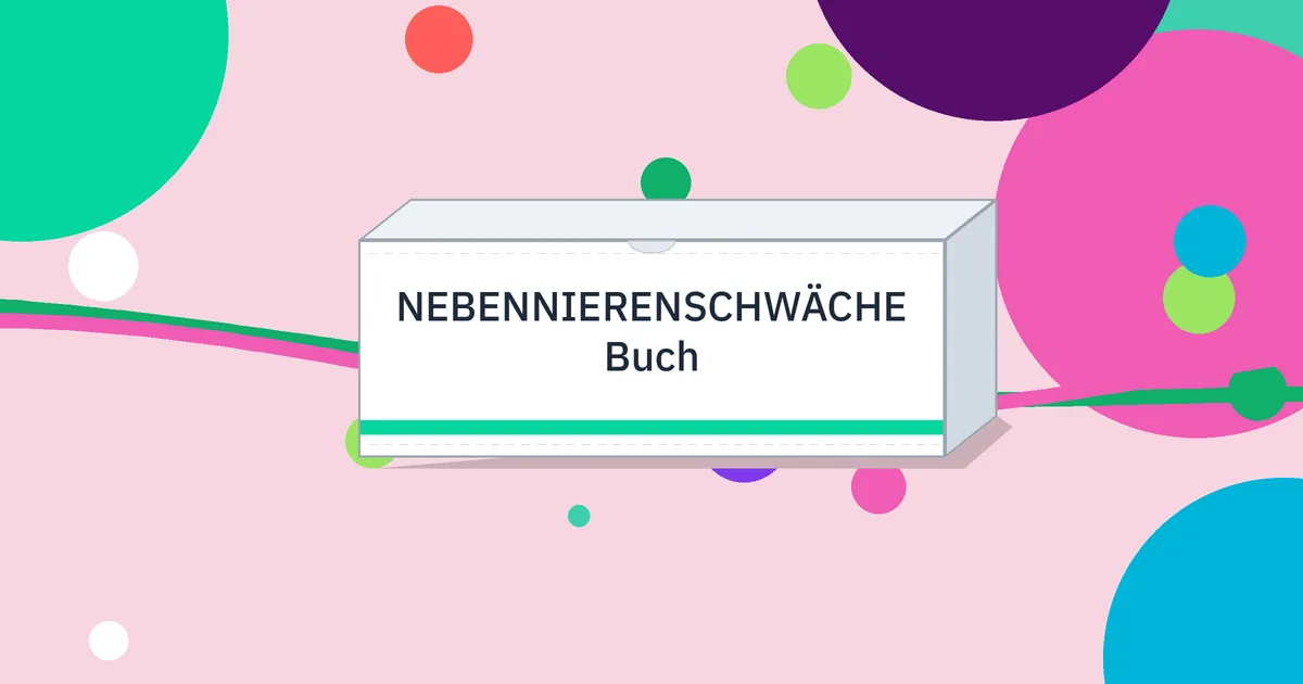 Symbolbild: Packung mit der Aufschrift NEBENNIERENSCHWÄCHE Buch (PZN 18266201) – Verfügbarkeit und Bezug in Apotheken in Frankfurt am Main