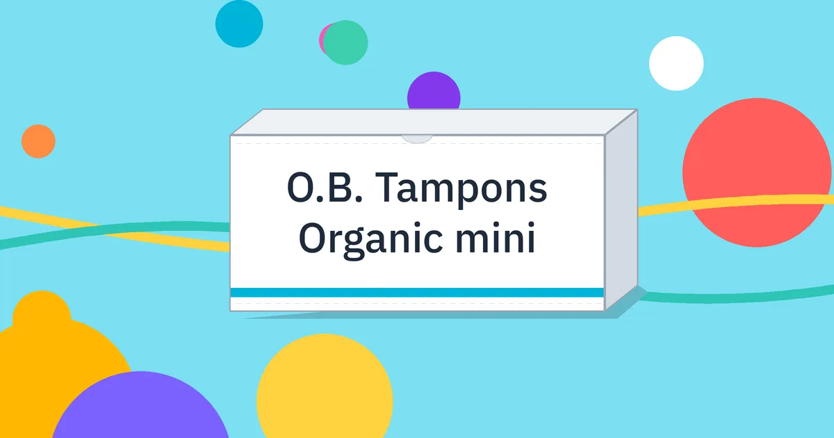 Symbolbild: Packung mit der Aufschrift O.B. Tampons Organic mini (PZN 19454614) – Verfügbarkeit und Bezug in Apotheken in Frankfurt am Main