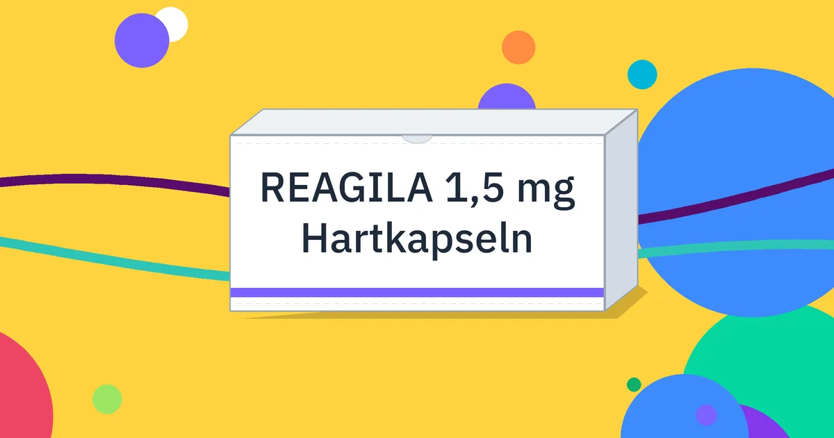 Symbolbild: Packung mit der Aufschrift REAGILA 1,5 mg Hartkapseln (PZN 19178396) – Verfügbarkeit und Bezug in Apotheken in Frankfurt am Main