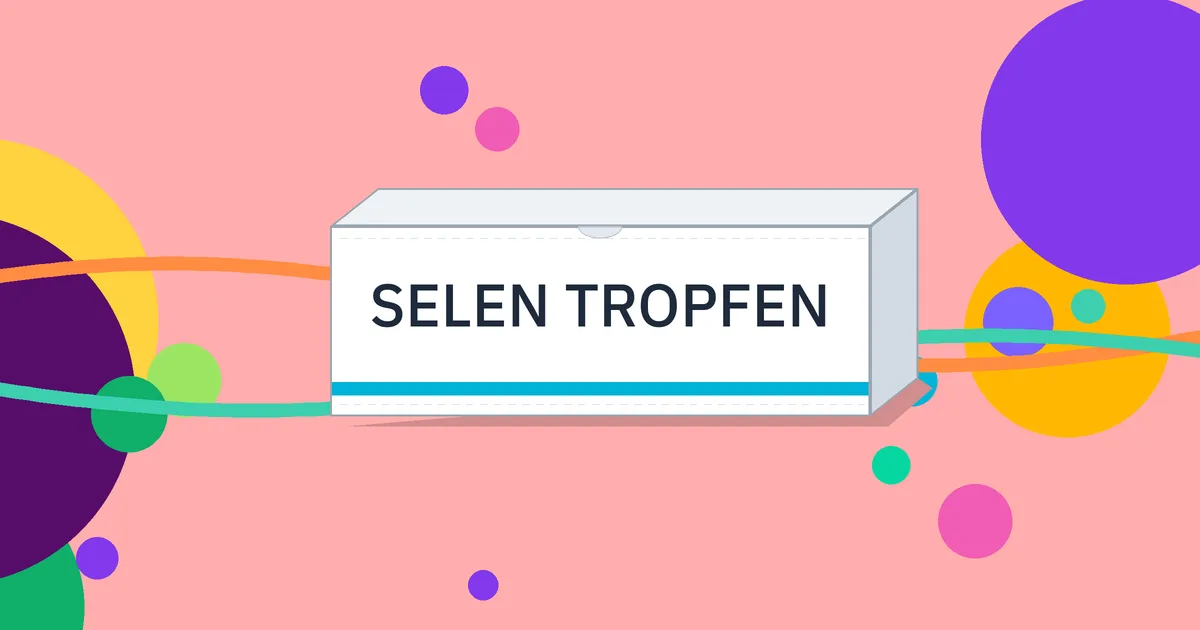 Symbolbild: Packung mit der Aufschrift SELEN TROPFEN (PZN 18427466) – Verfügbarkeit und Bezug in Apotheken in Frankfurt am Main
