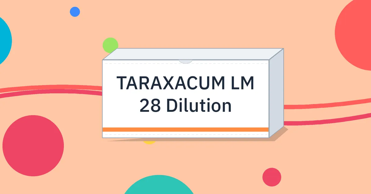Symbolbild: Packung mit der Aufschrift TARAXACUM LM 28 Dilution (PZN 13214493) – Verfügbarkeit und Bezug in Apotheken in Frankfurt am Main