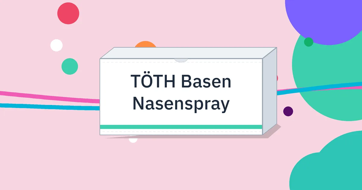 Symbolbild: Packung mit der Aufschrift TÖTH Basen Nasenspray (PZN 02290462) – Verfügbarkeit und Bezug in Apotheken in Frankfurt am Main