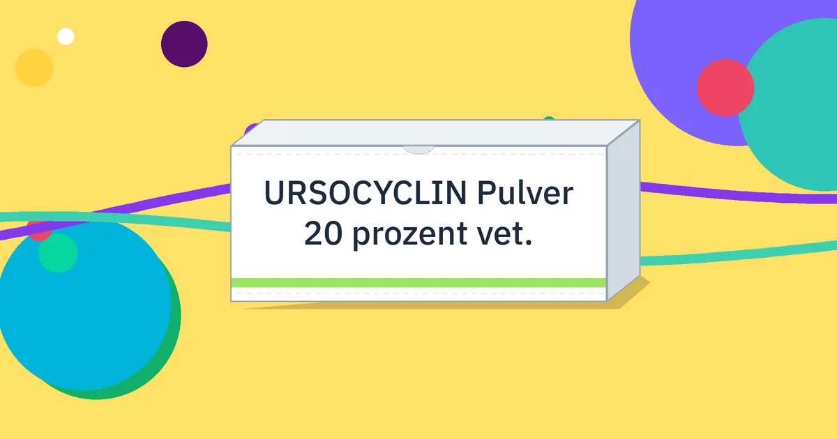 Symbolbild: Packung mit der Aufschrift URSOCYCLIN Pulver 20 prozent vet. (PZN 09932159) – Verfügbarkeit und Bezug in Apotheken in Frankfurt am Main