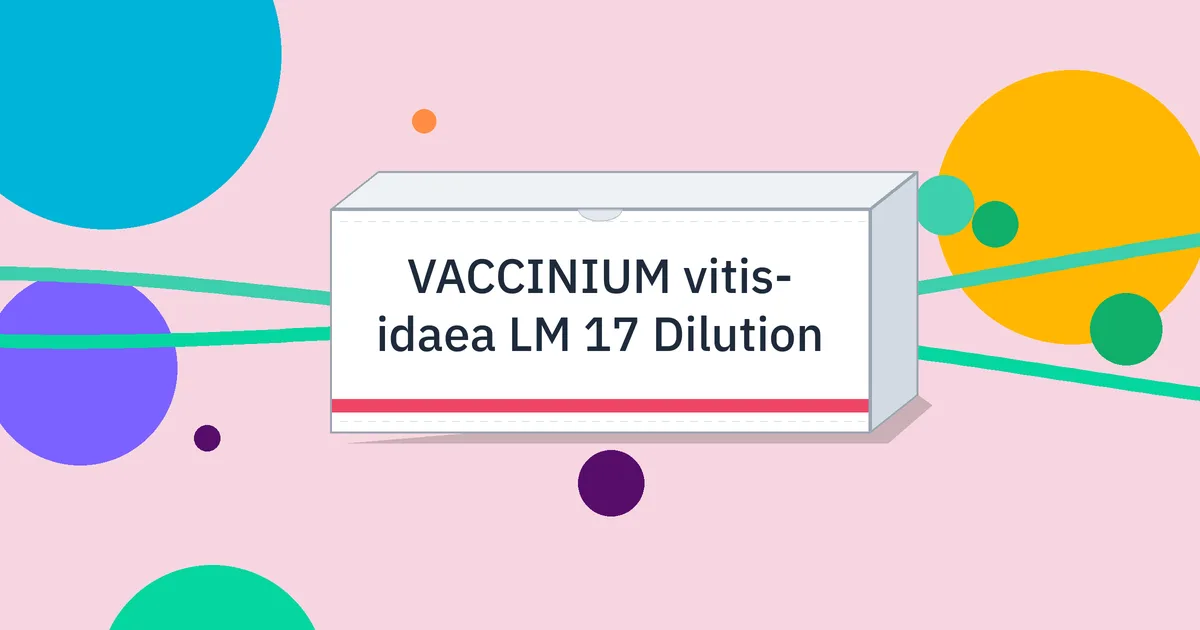 Symbolbild: Packung mit der Aufschrift VACCINIUM vitis-idaea LM 17 Dilution (PZN 13260872) – Verfügbarkeit und Bezug in Apotheken in Frankfurt am Main