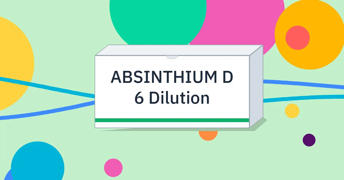 Symbolbild: Packung mit der Aufschrift ABSINTHIUM D 6 Dilution (PZN 07156627) – Verfügbarkeit und Bezug in Apotheken in Frankfurt am Main