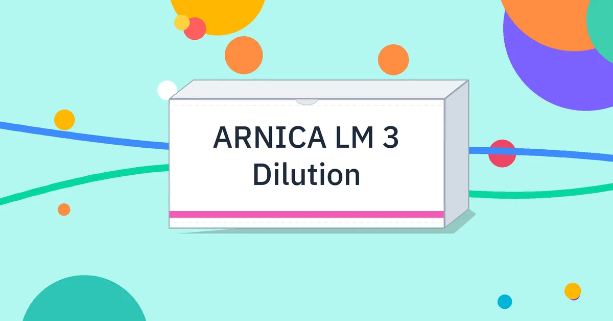 Symbolbild: Packung mit der Aufschrift ARNICA LM 3 Dilution (PZN 12770387) – Verfügbarkeit und Bezug in Apotheken in Frankfurt am Main