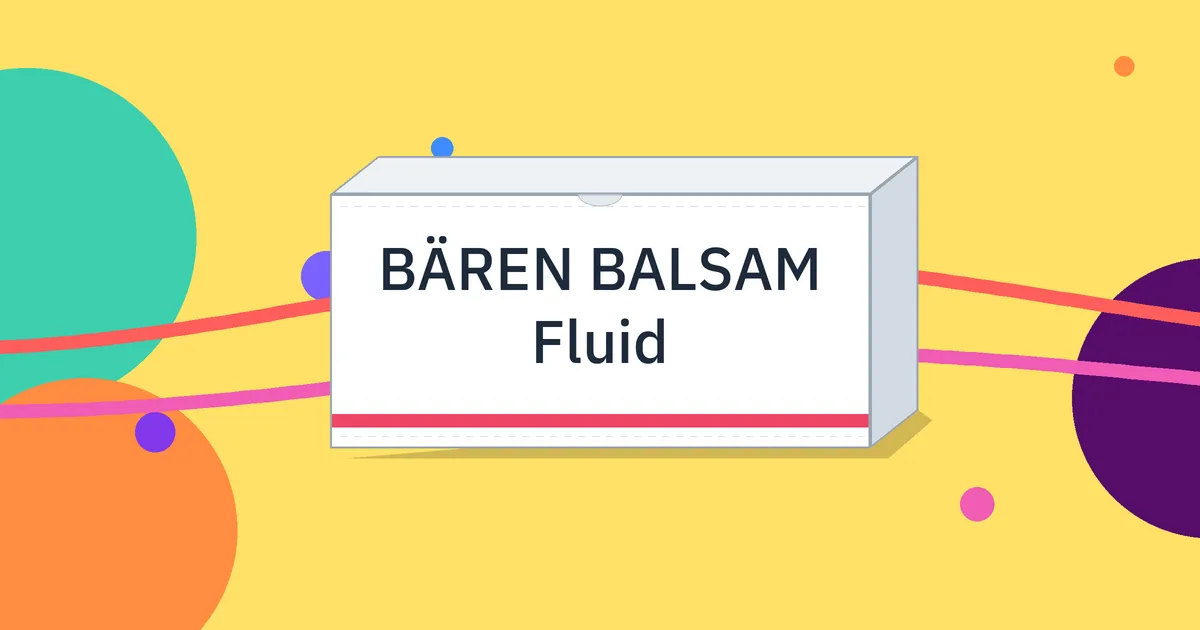 Symbolbild: Packung mit der Aufschrift BÄREN BALSAM Fluid (PZN 19907607) – Verfügbarkeit und Bezug in Apotheken in Frankfurt am Main