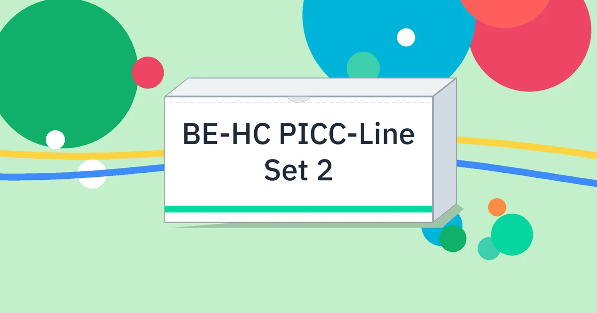 Symbolbild: Packung mit der Aufschrift BE-HC PICC-Line Set 2 (PZN 20601687) – Verfügbarkeit und Bezug in Apotheken in Frankfurt am Main