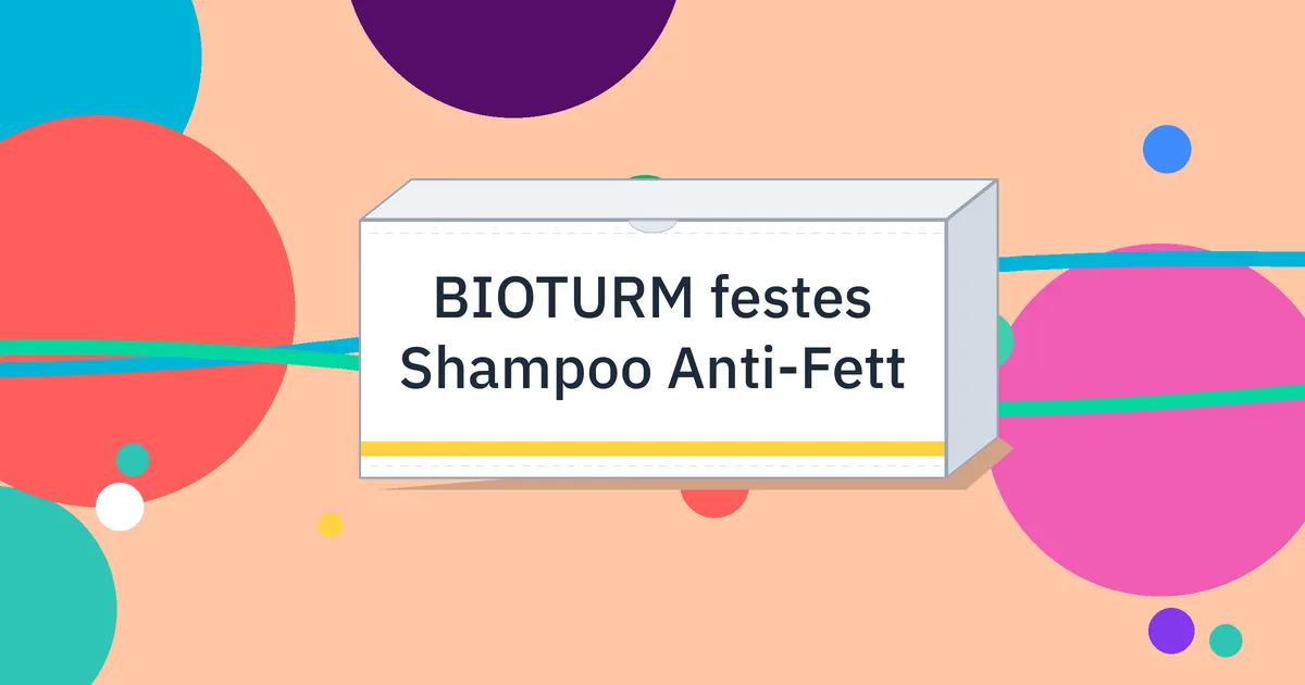 Symbolbild: Packung mit der Aufschrift BIOTURM festes Shampoo Anti-Fett (PZN 19434379) – Verfügbarkeit und Bezug in Apotheken in Frankfurt am Main