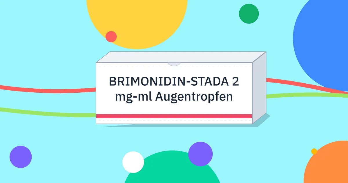 Symbolbild: Packung mit der Aufschrift BRIMONIDIN-STADA 2 mg-ml Augentropfen (PZN 19746682) – Verfügbarkeit und Bezug in Apotheken in Frankfurt am Main