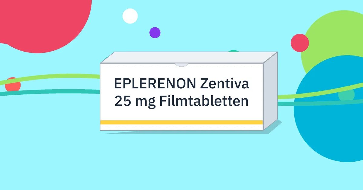 Symbolbild: Packung mit der Aufschrift EPLERENON Zentiva 25 mg Filmtabletten (PZN 19180708) – Verfügbarkeit und Bezug in Apotheken in Frankfurt am Main