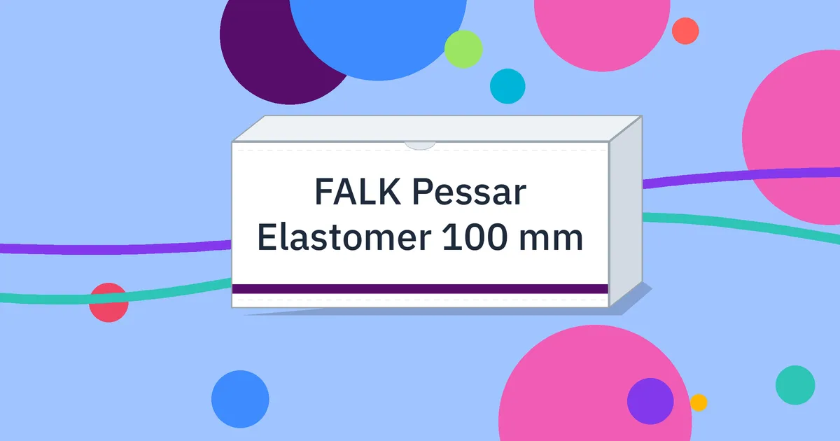 Symbolbild: Packung mit der Aufschrift FALK Pessar Elastomer 100 mm (PZN 03803811) – Verfügbarkeit und Bezug in Apotheken in Frankfurt am Main