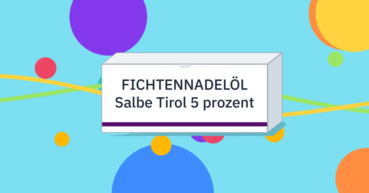 Symbolbild: Packung mit der Aufschrift FICHTENNADELÖL Salbe Tirol 5 prozent (PZN 16761646) – Verfügbarkeit und Bezug in Apotheken in Frankfurt am Main