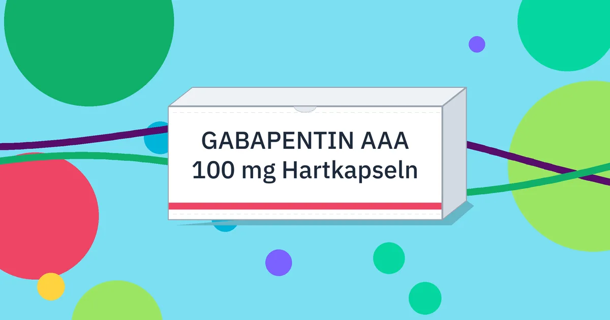 Symbolbild: Packung mit der Aufschrift GABAPENTIN AAA 100 mg Hartkapseln (PZN 00243872) – Verfügbarkeit und Bezug in Apotheken in Frankfurt am Main