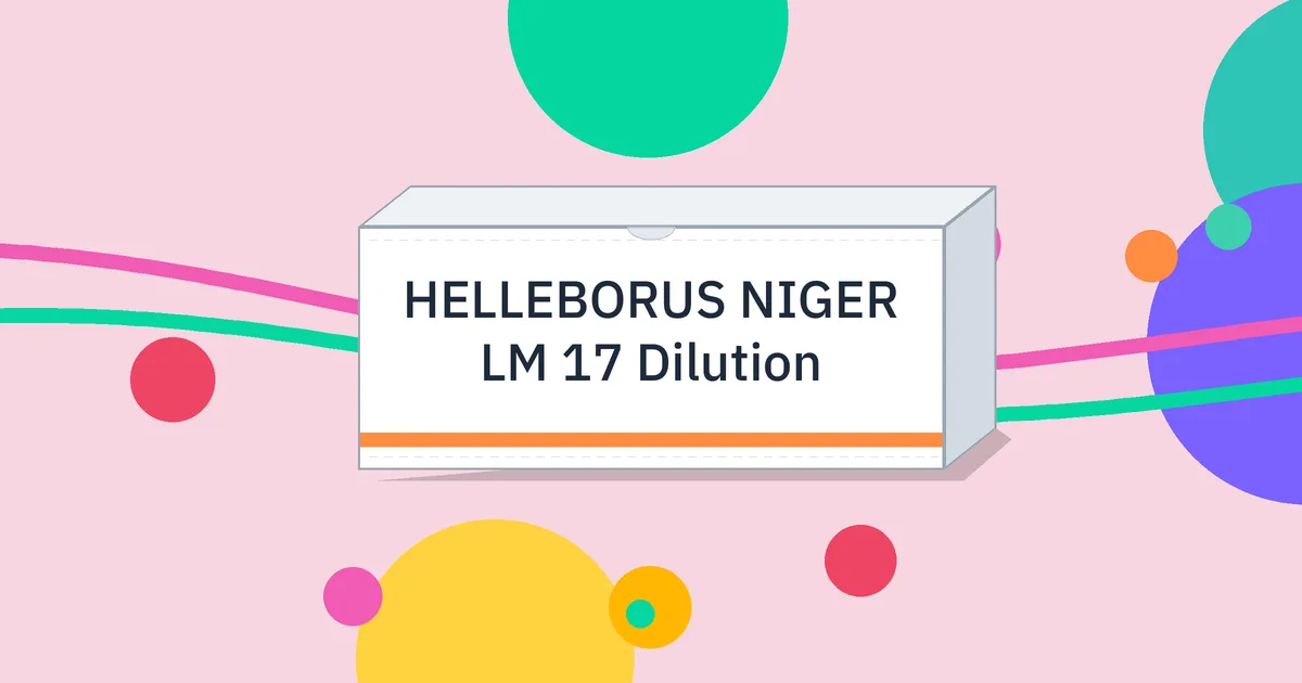 Symbolbild: Packung mit der Aufschrift HELLEBORUS NIGER LM 17 Dilution (PZN 12886279) – Verfügbarkeit und Bezug in Apotheken in Frankfurt am Main