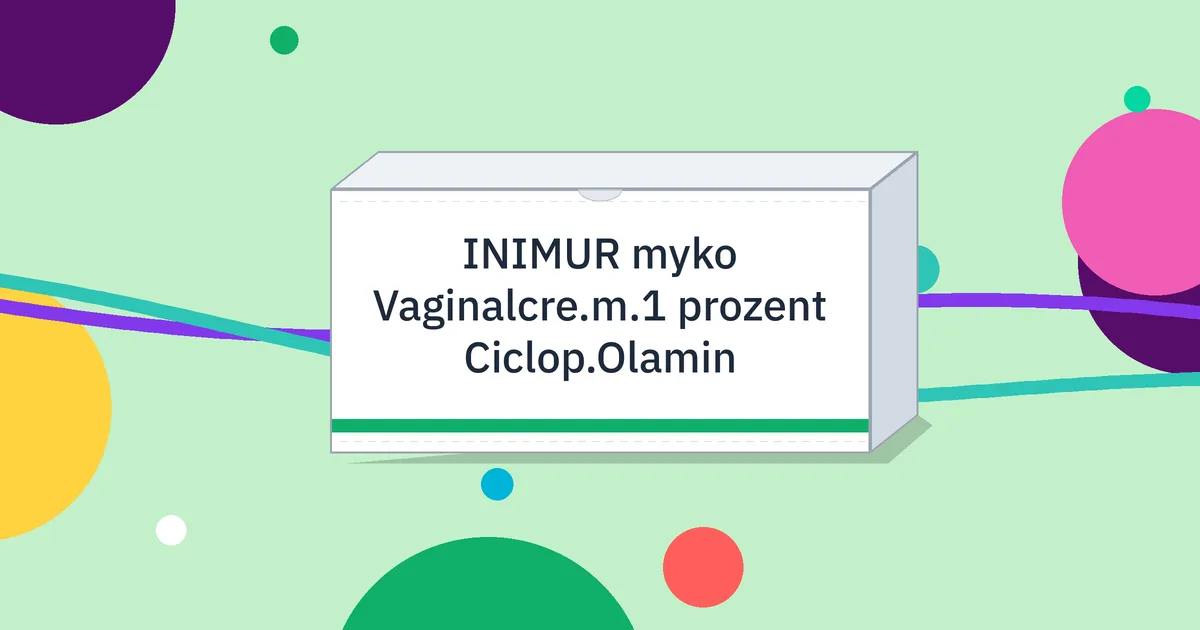 Symbolbild: Packung mit der Aufschrift INIMUR myko Vaginalcre.m.1 prozent Ciclop.Olamin (PZN 00520024) – Verfügbarkeit und Bezug in Apotheken in Frankfurt am Main