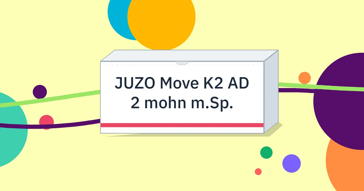 Symbolbild: Packung mit der Aufschrift JUZO Move K2 AD 2 mohn m.Sp. (PZN 18538906) – Verfügbarkeit und Bezug in Apotheken in Frankfurt am Main