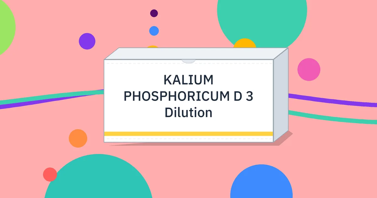 Symbolbild: Packung mit der Aufschrift KALIUM PHOSPHORICUM D 3 Dilution (PZN 02119099) – Verfügbarkeit und Bezug in Apotheken in Frankfurt am Main