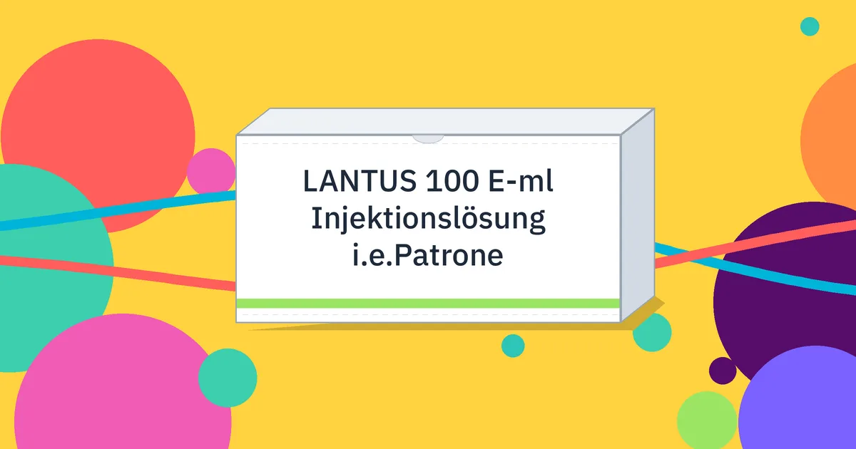 Symbolbild: Packung mit der Aufschrift LANTUS 100 E-ml Injektionslösung i.e.Patrone (PZN 17230715) – Verfügbarkeit und Bezug in Apotheken in Frankfurt am Main