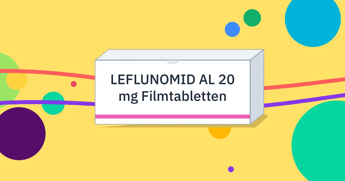 Symbolbild: Packung mit der Aufschrift LEFLUNOMID AL 20 mg Filmtabletten (PZN 06466685) – Verfügbarkeit und Bezug in Apotheken in Frankfurt am Main