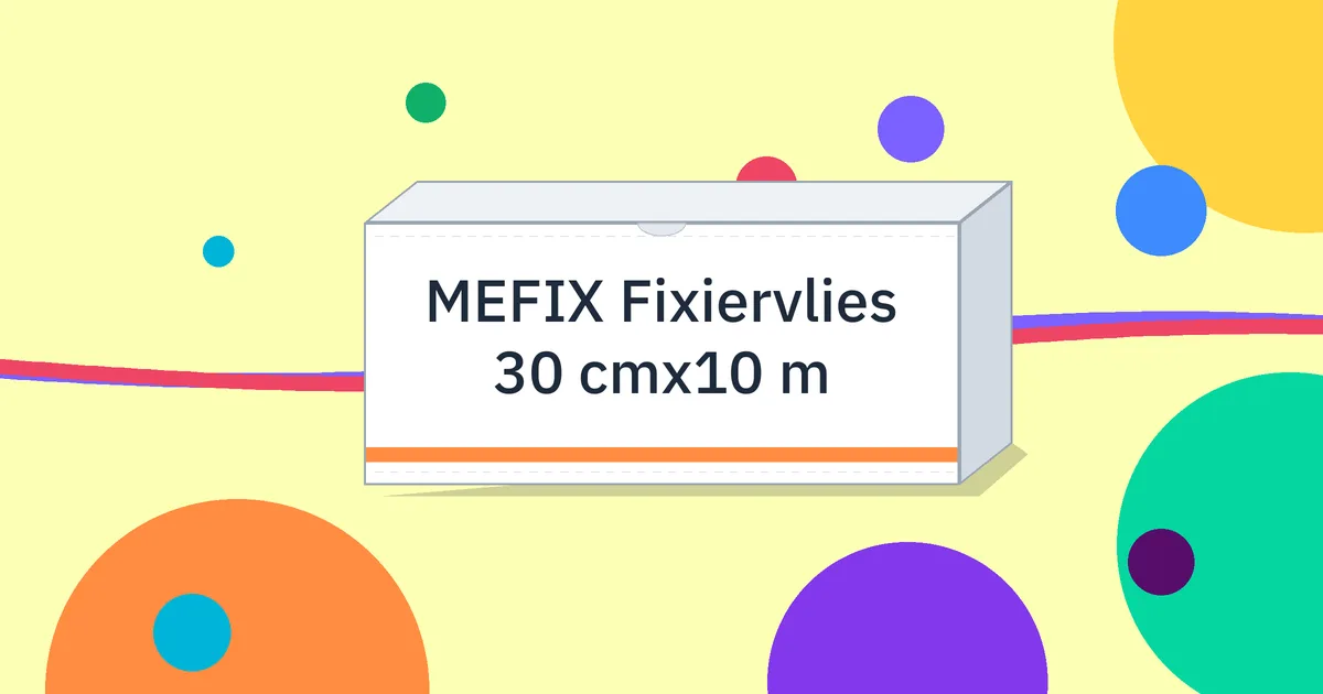 Symbolbild: Packung mit der Aufschrift MEFIX Fixiervlies 30 cmx10 m (PZN 12577147) – Verfügbarkeit und Bezug in Apotheken in Frankfurt am Main