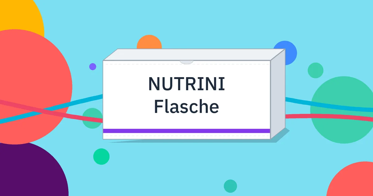 Symbolbild: Packung mit der Aufschrift NUTRINI Flasche (PZN 10212996) – Verfügbarkeit und Bezug in Apotheken in Frankfurt am Main
