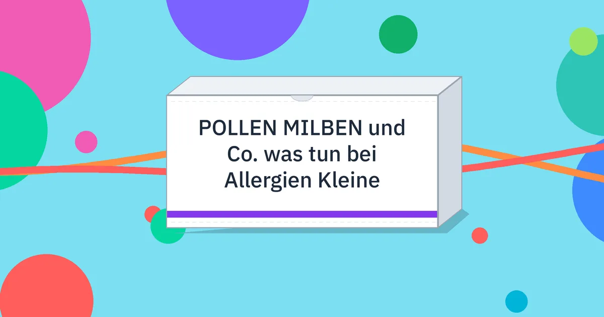 Symbolbild: Packung mit der Aufschrift POLLEN MILBEN und Co. was tun bei Allergien Kleine (PZN 07655224) – Verfügbarkeit und Bezug in Apotheken in Frankfurt am Main