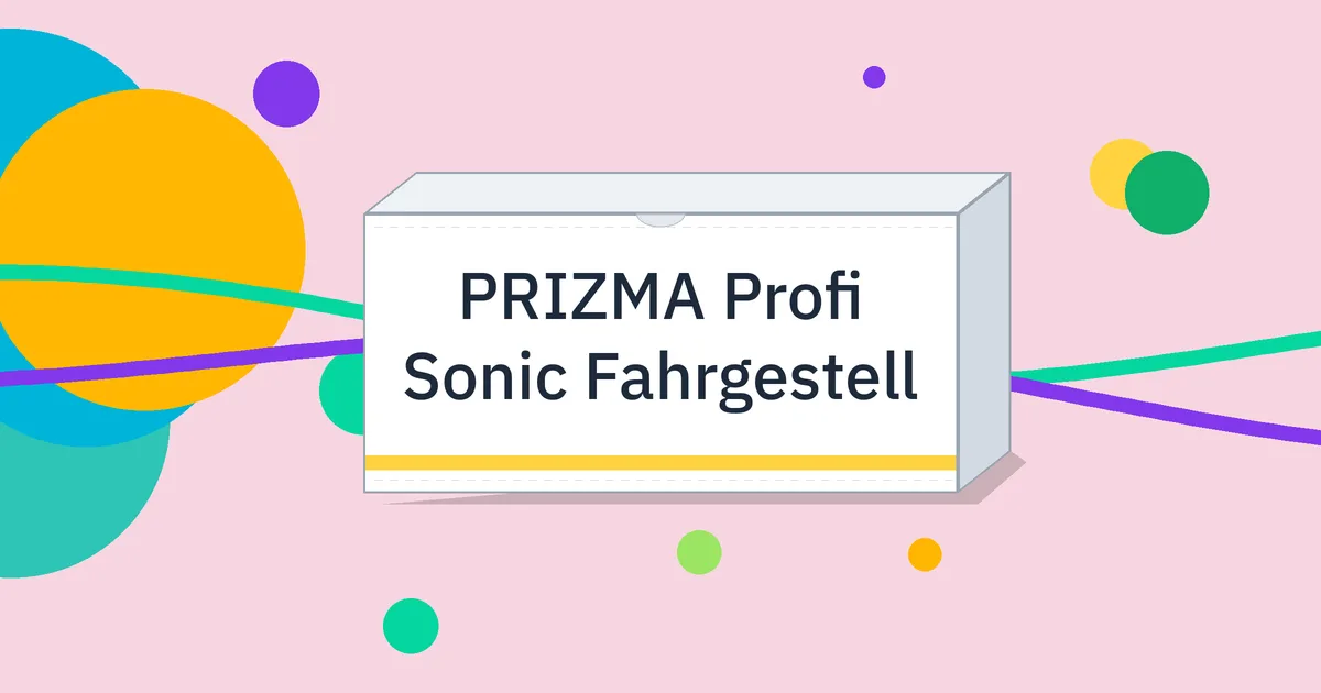 Symbolbild: Packung mit der Aufschrift PRIZMA Profi Sonic Fahrgestell (PZN 20539149) – Verfügbarkeit und Bezug in Apotheken in Frankfurt am Main