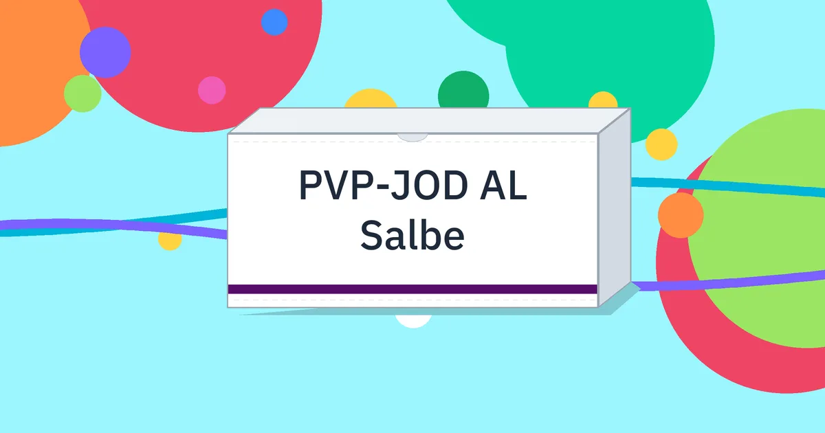 Symbolbild: Packung mit der Aufschrift PVP-JOD AL Salbe (PZN 00562614) – Verfügbarkeit und Bezug in Apotheken in Frankfurt am Main