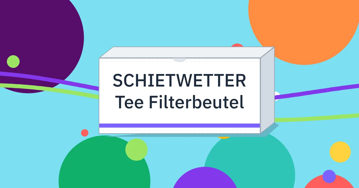 Symbolbild: Packung mit der Aufschrift SCHIETWETTER Tee Filterbeutel (PZN 01245821) – Verfügbarkeit und Bezug in Apotheken in Frankfurt am Main