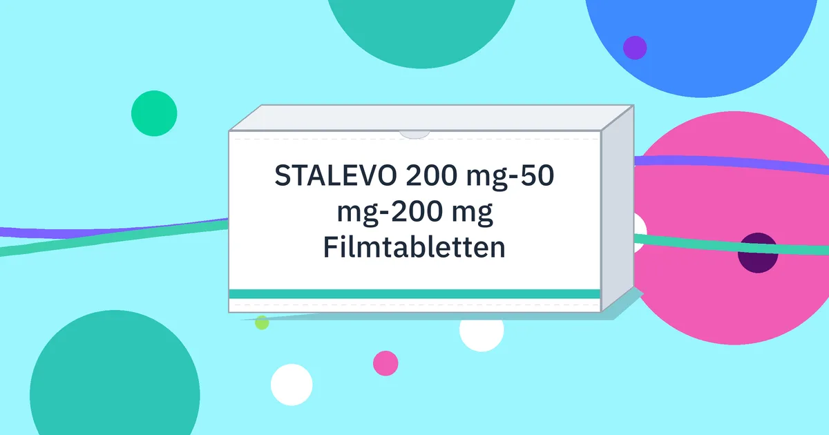 Symbolbild: Packung mit der Aufschrift STALEVO 200 mg-50 mg-200 mg Filmtabletten (PZN 19470760) – Verfügbarkeit und Bezug in Apotheken in Frankfurt am Main