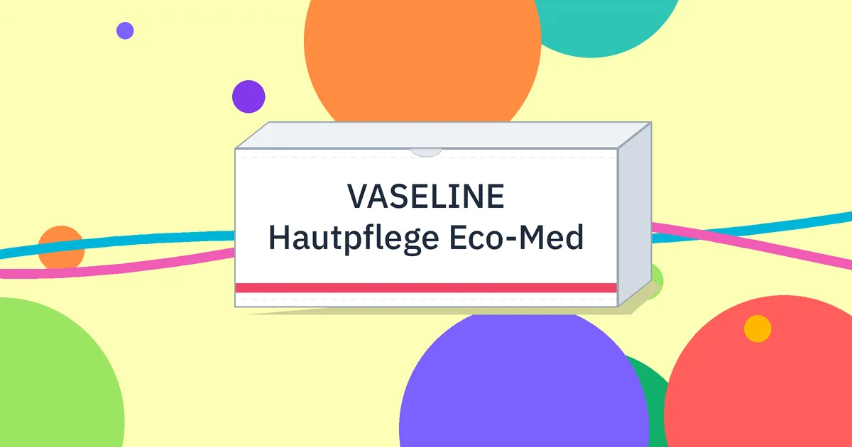 Symbolbild: Packung mit der Aufschrift VASELINE Hautpflege Eco-Med (PZN 20327097) – Verfügbarkeit und Bezug in Apotheken in Frankfurt am Main