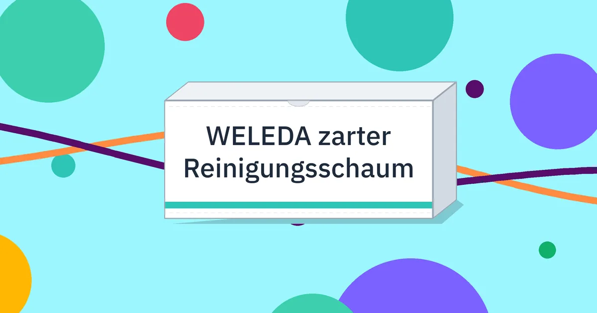 Symbolbild: Packung mit der Aufschrift WELEDA zarter Reinigungsschaum (PZN 12563990) – Verfügbarkeit und Bezug in Apotheken in Frankfurt am Main