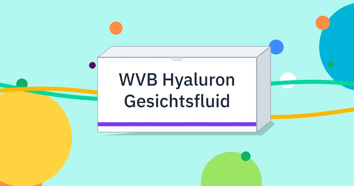 Symbolbild: Packung mit der Aufschrift WVB Hyaluron Gesichtsfluid (PZN 20133387) – Verfügbarkeit und Bezug in Apotheken in Frankfurt am Main