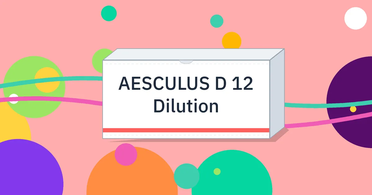 Symbolbild: Packung mit der Aufschrift AESCULUS D 12 Dilution (PZN 02806210) – Verfügbarkeit und Bezug in Apotheken in Frankfurt am Main