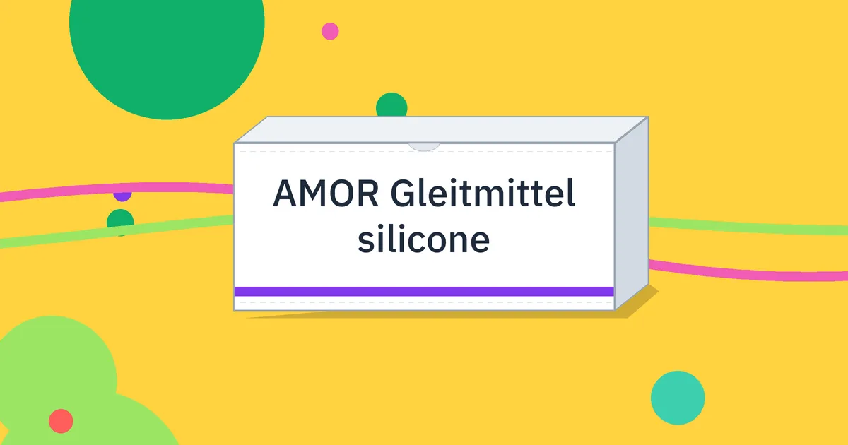 Symbolbild: Packung mit der Aufschrift AMOR Gleitmittel silicone (PZN 09381989) – Verfügbarkeit und Bezug in Apotheken in Frankfurt am Main
