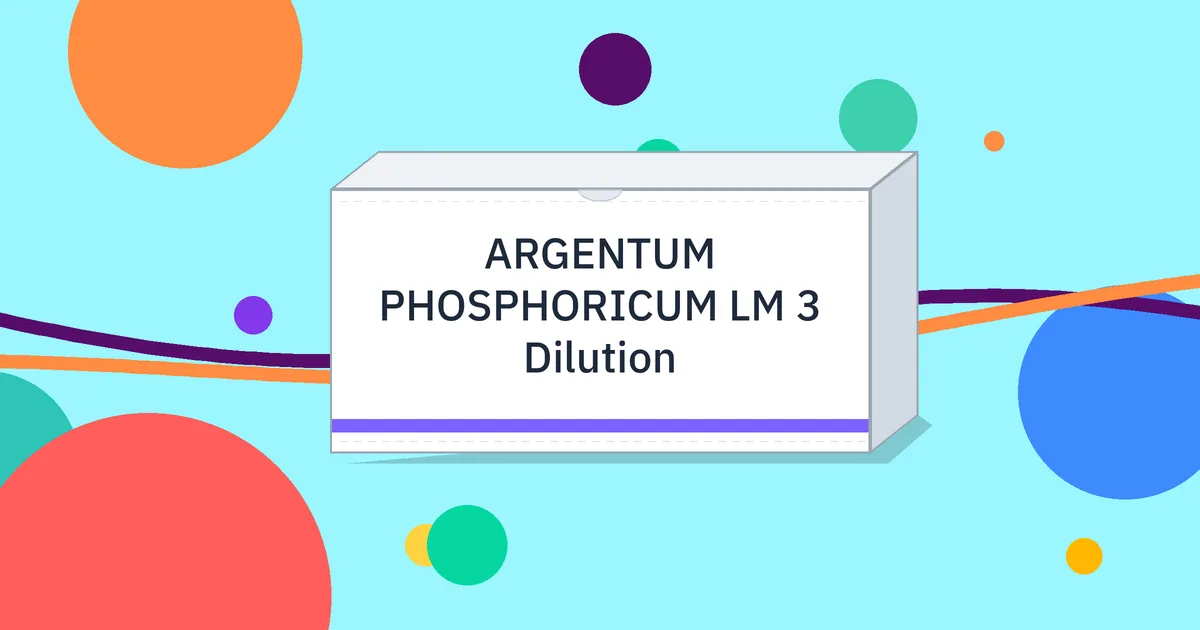 Symbolbild: Packung mit der Aufschrift ARGENTUM PHOSPHORICUM LM 3 Dilution (PZN 12769467) – Verfügbarkeit und Bezug in Apotheken in Frankfurt am Main