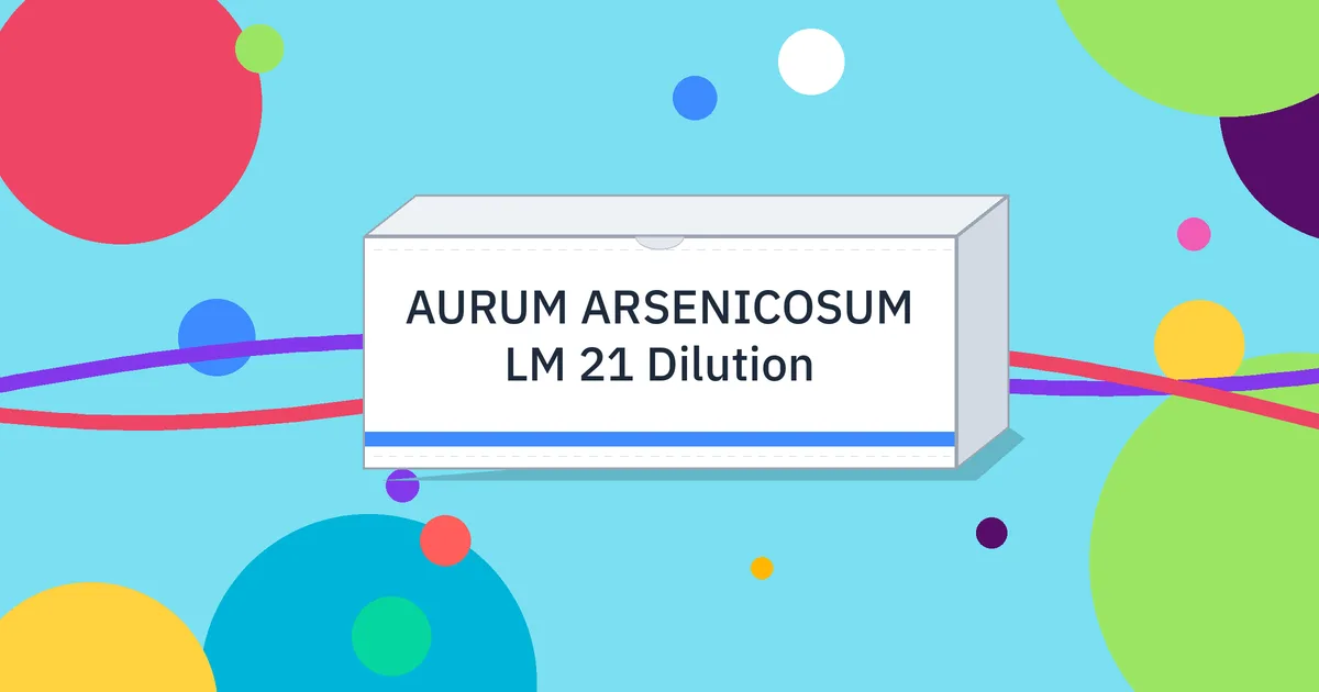 Symbolbild: Packung mit der Aufschrift AURUM ARSENICOSUM LM 21 Dilution (PZN 12783444) – Verfügbarkeit und Bezug in Apotheken in Frankfurt am Main