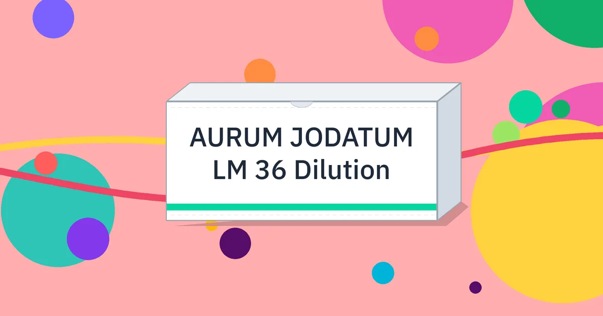 Symbolbild: Packung mit der Aufschrift AURUM JODATUM LM 36 Dilution (PZN 12784857) – Verfügbarkeit und Bezug in Apotheken in Frankfurt am Main